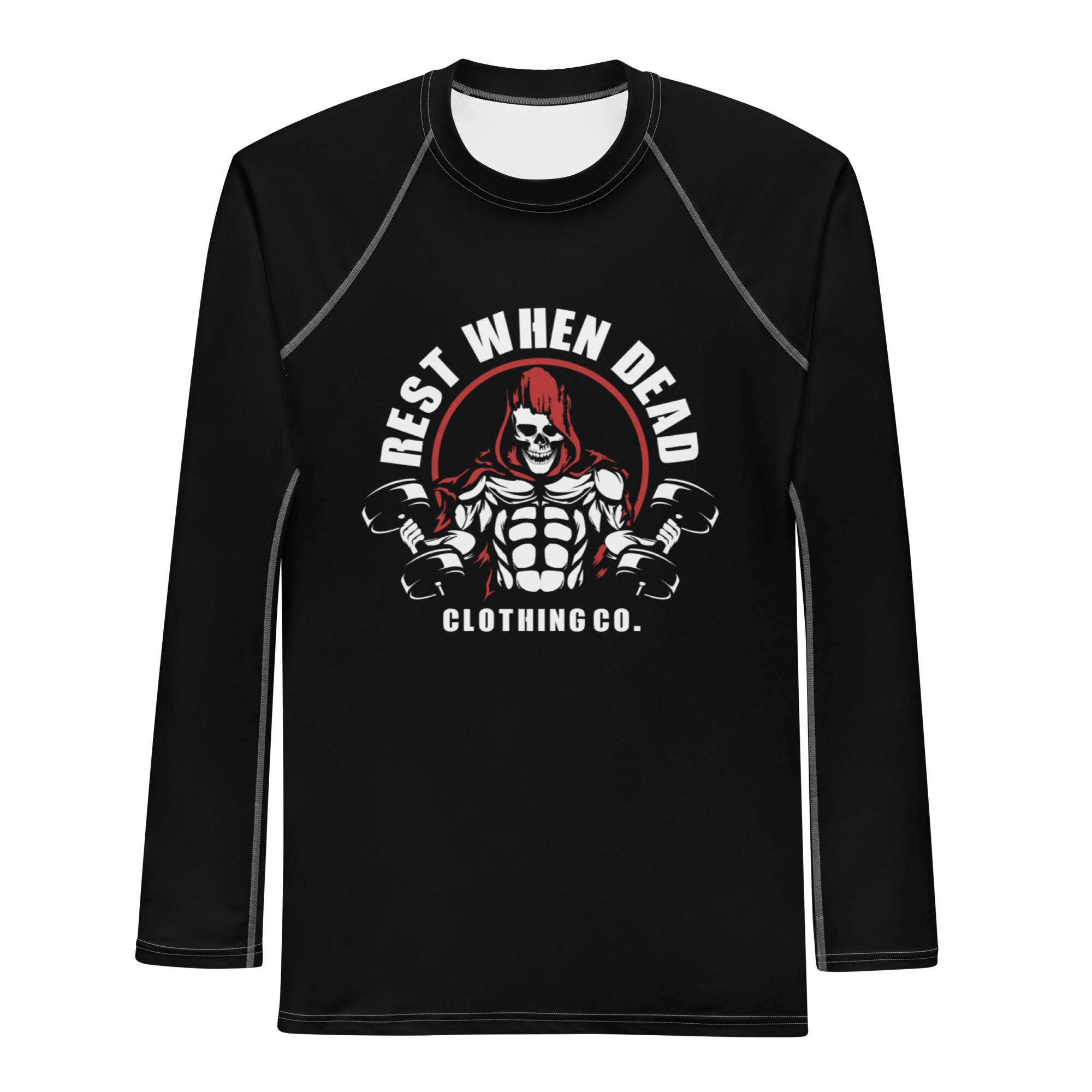 Rest When Dead - Men's Rash Guard – CEO Fit